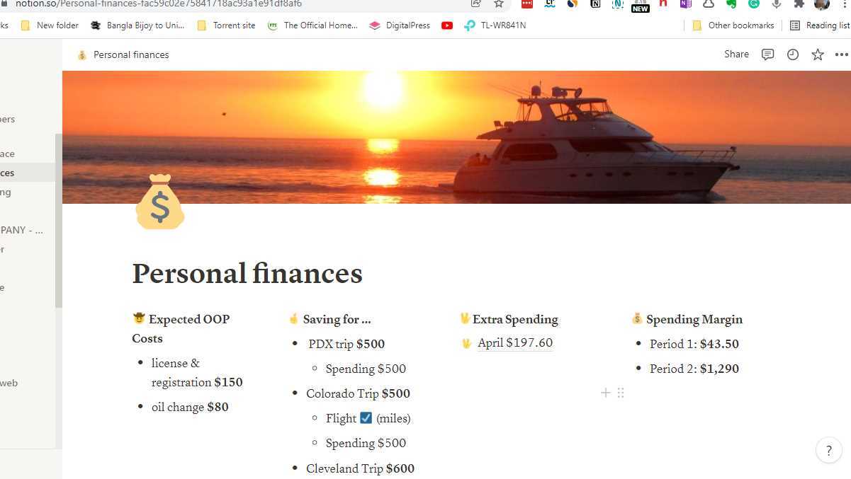 5 Aesthetic Free Notion Budget Template To Save Money Quickly 2022 